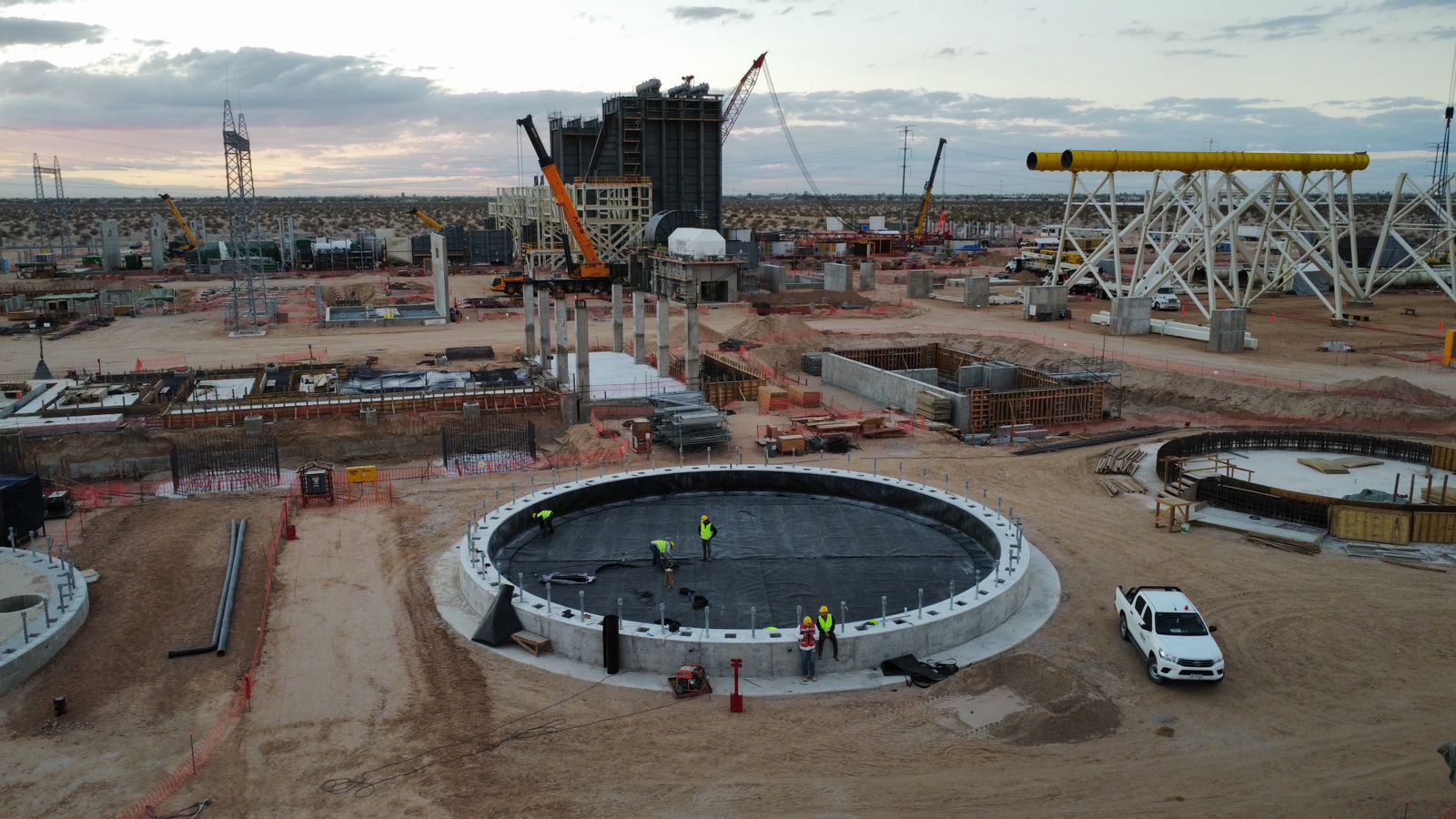 Central de Ciclo Combinado de la CFE , San Luis Rio Colorado Sonora ...